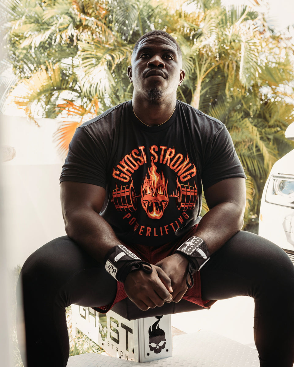 Ghost Fire Powerlifting T-Shirt – Ghost Strong Gear