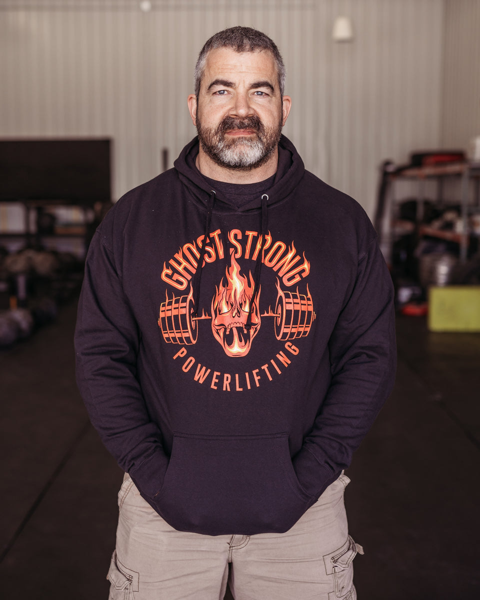 Ghost Fire Powerlifting Hoodie – Ghost Strong Gear