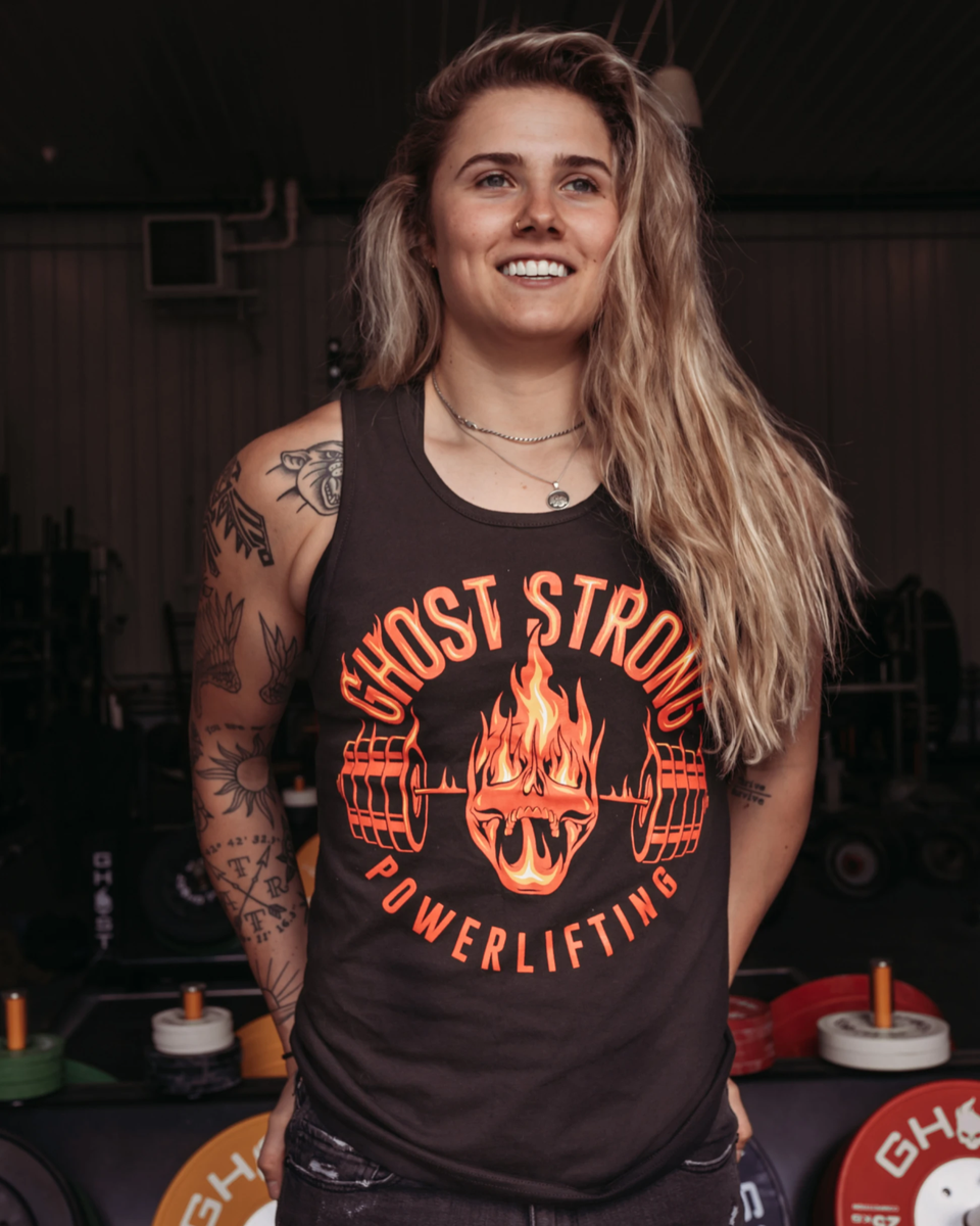 Ghost Fire Powerlifting Tank Top – Ghost Strong Gear